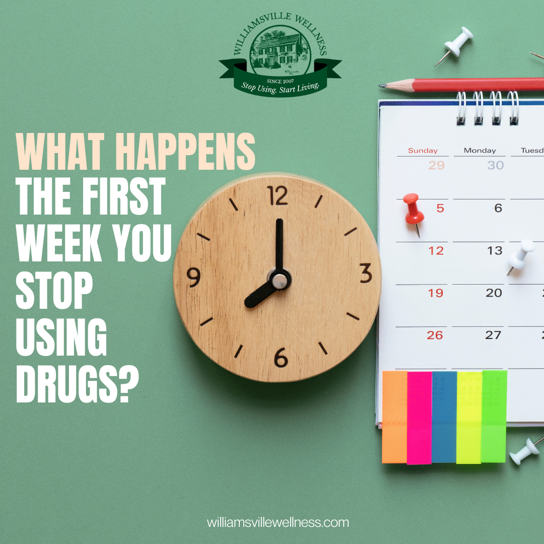 What Happens the First Week You Stop Using Drugs