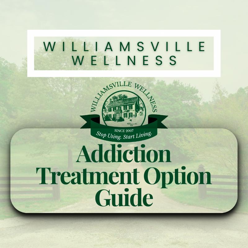 Addiction Treatment Option Guide | Williamsville Wellness